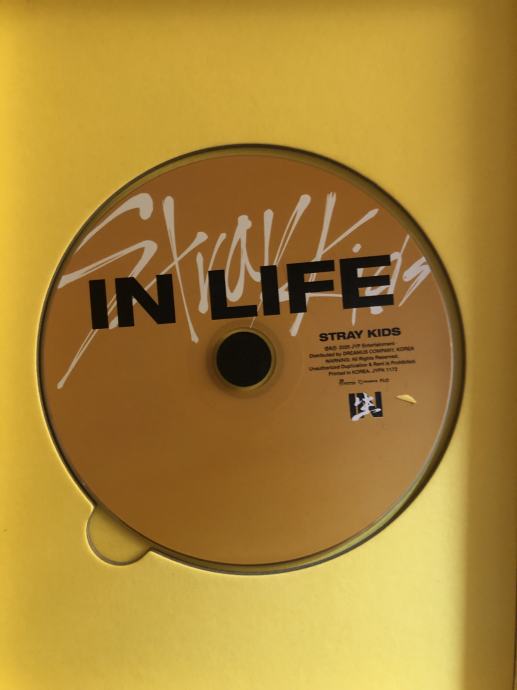 STRAY KIDS IN LIFE album (yellow)
