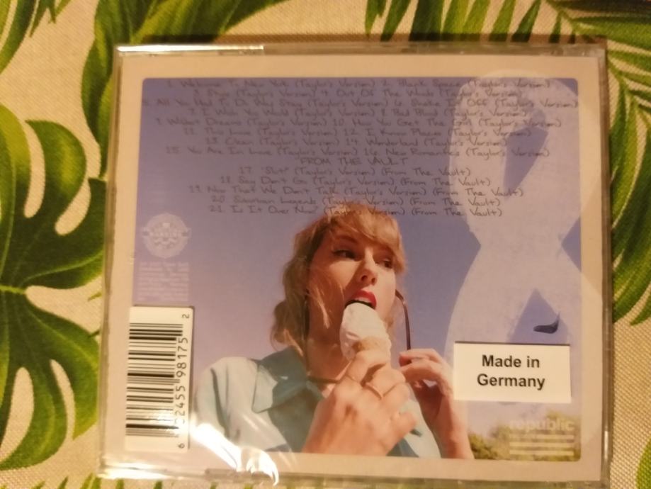 Taylor Swift 1989 Taylors Version Deluxe CD