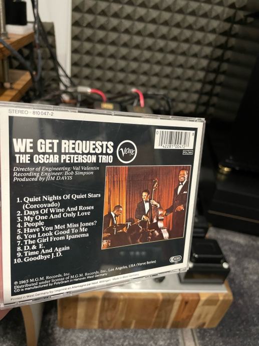 The Oscar Peterson Trio - We get requests (verve CD)