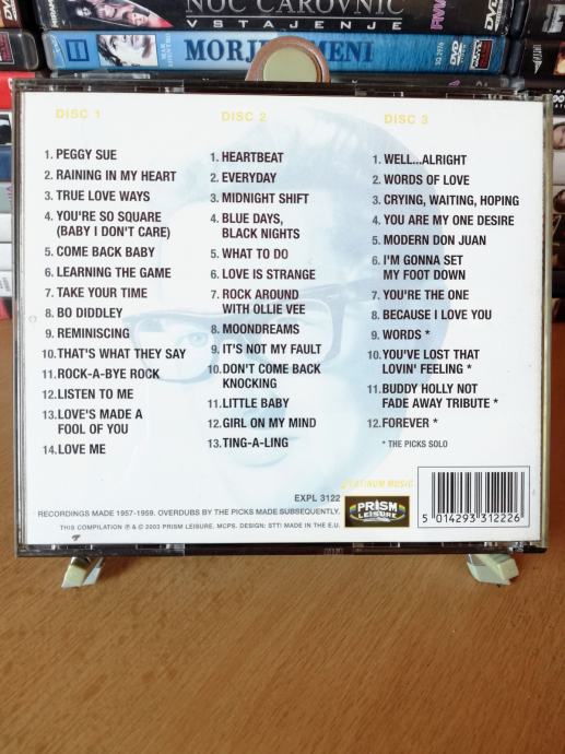 The Very Best Of Buddy Holly And The Picks / Fatbox Casing 3xCD