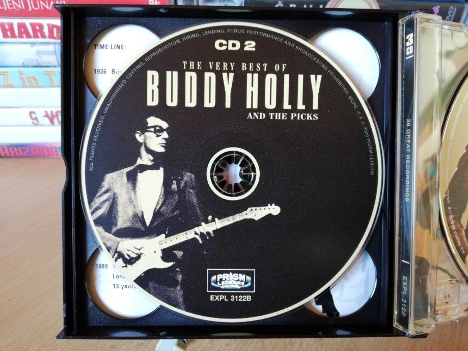 The Very Best Of Buddy Holly And The Picks / Fatbox Casing 3xCD