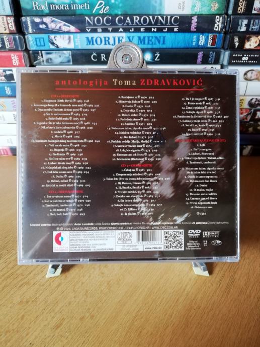 Toma Zdravković – Antologija / 3xCD + DVD (ŠE ZAPAKIRANO)