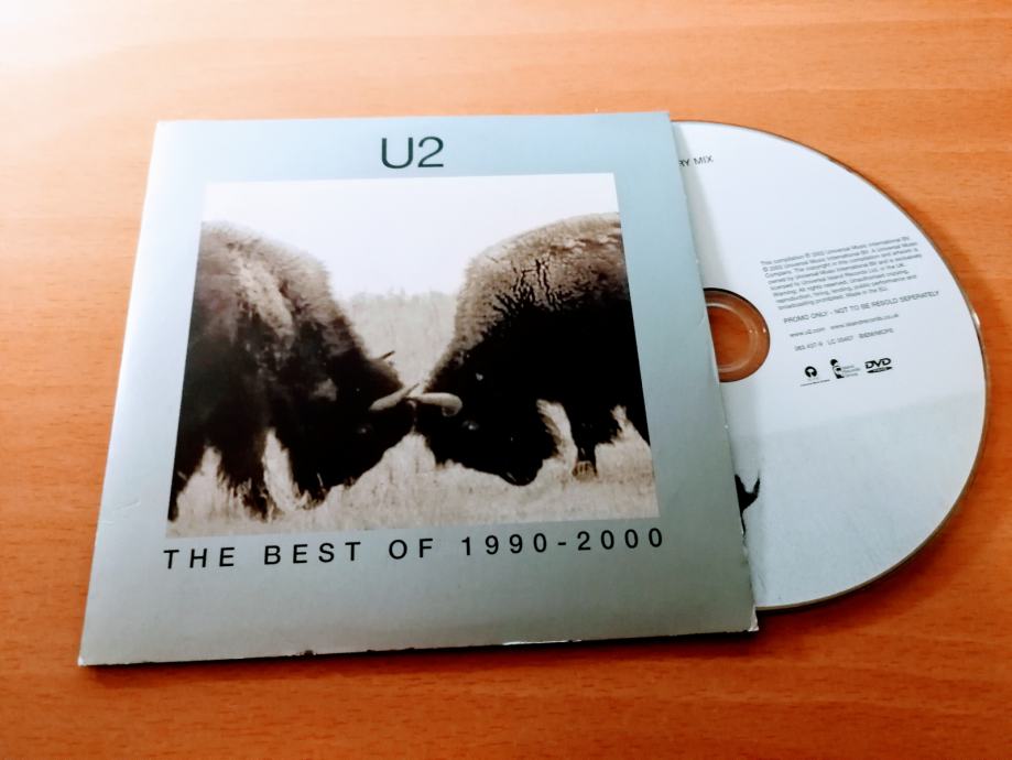 U2 - The Best Of 1990-2000, History Mix CD (2002) REZERVIRANO