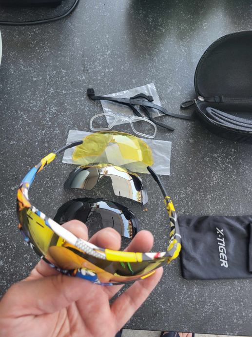 X-TIGER Polarizirana kolesarska sončna očala UV400
