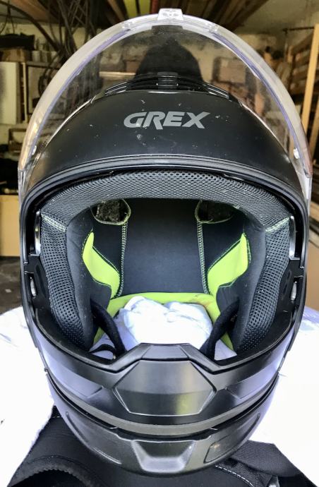 ČELADA GREX (by NOLAN) G4.2 PRO KINETIC N-COM - XXL - MALO RABLJENA!