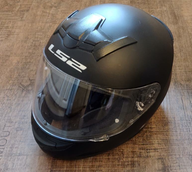 Čelada za Motor LS2 FF352 Single Mono Full Face Scooter Moped Skuter