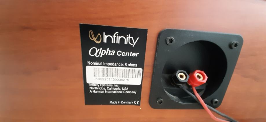 Infinity Alpha center vrhunska kakovost