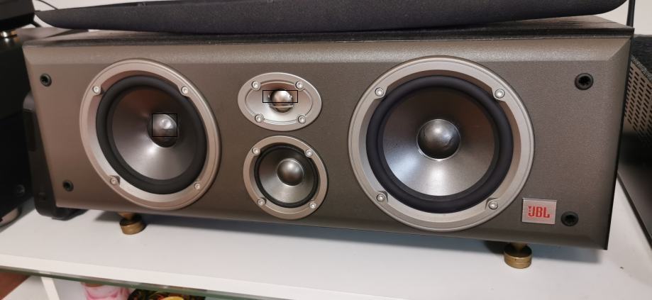 JBL Northridge EC35 in Yamaha YST-SW160