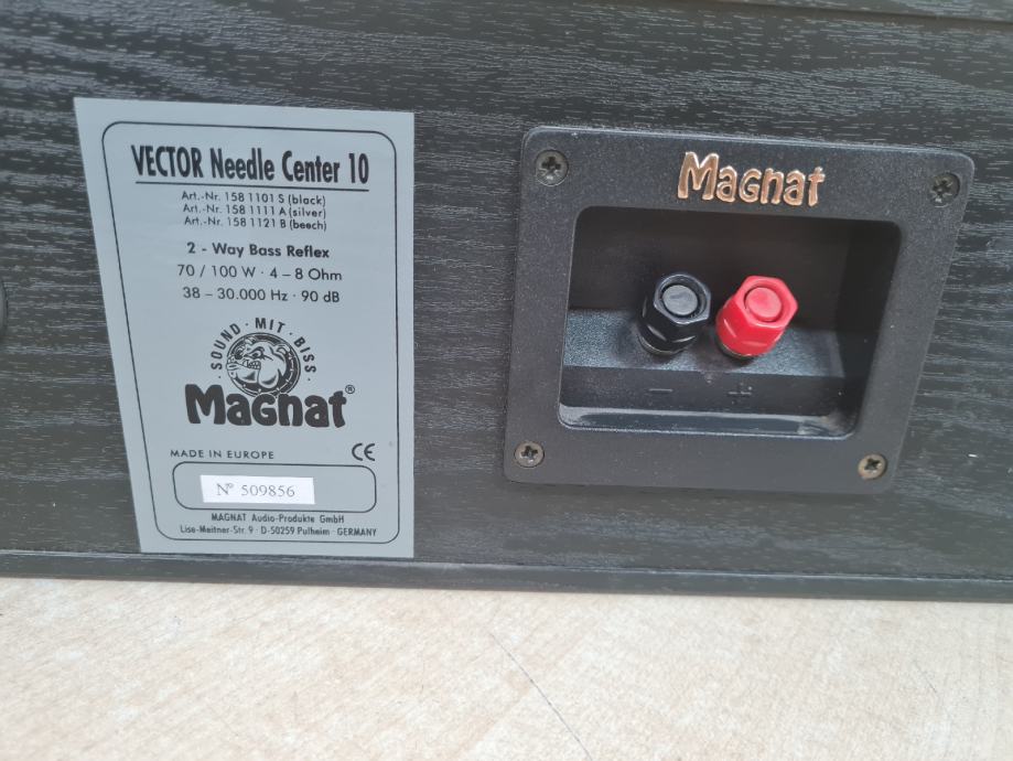 MAGNAT VECTOR NEEDLE CENTER 10, center zvočnik, 70/100W