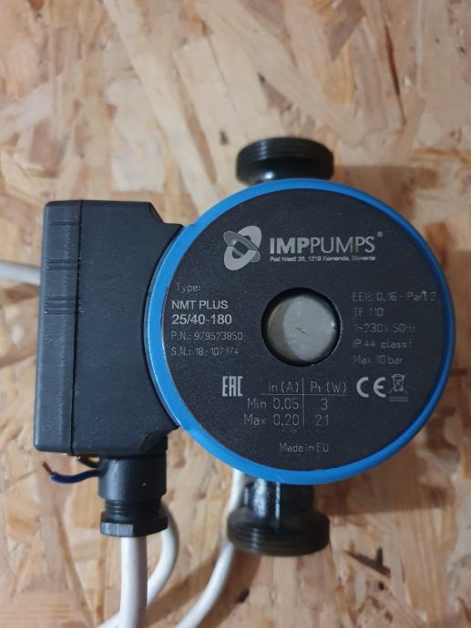 Črpalka NMT PLUS 25/40-180