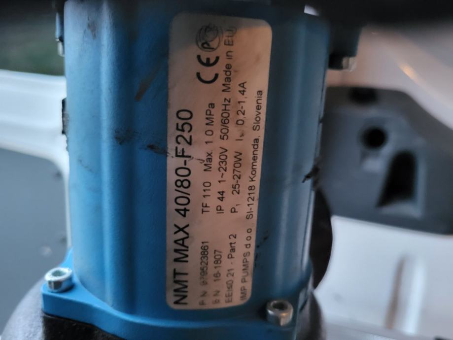 Obtočna črpalka IMT NMT MAX 40/80 F250
