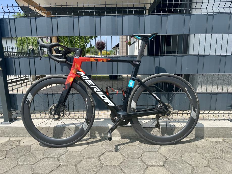 Aero kolo Merida Reacto TEAM 2023 (L) – Dura-Ace Di2, Vision Metron 55