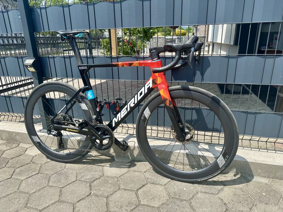 Aero kolo Merida Reacto TEAM 2023 (L) – Dura-Ace Di2, Vision Metron 55