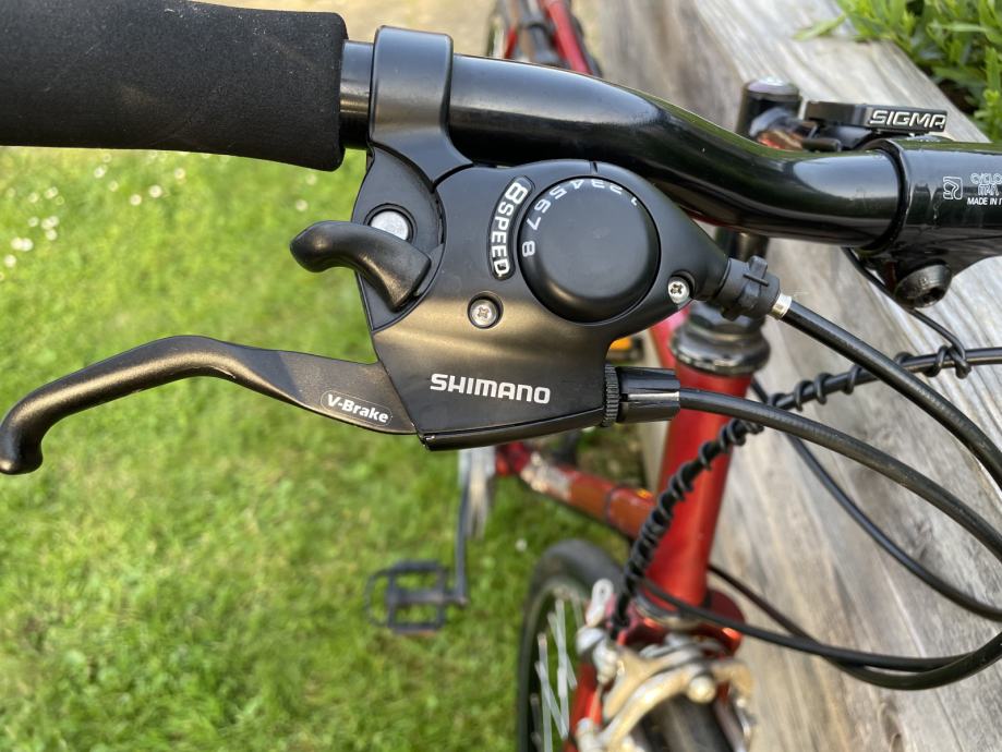 Dirkalno (vintage) kolo Colnago Professional predelano v cestno