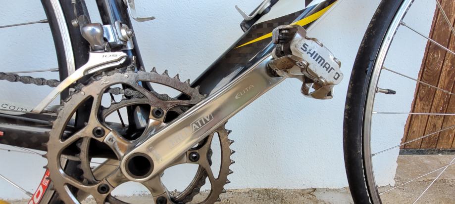 Moško cestno kolo FUJI- FC 770, velikost 61 (XXL), full CARBON 7,6kg