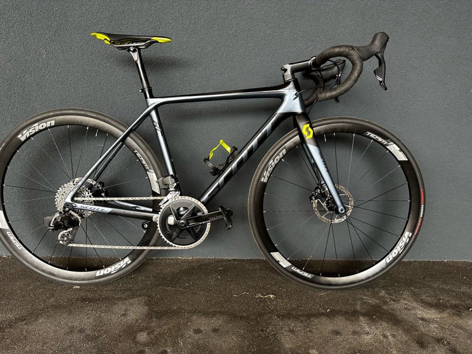 Scott Addict RC Premium S-52, SRAM AXS Rival 12, Vision team 35