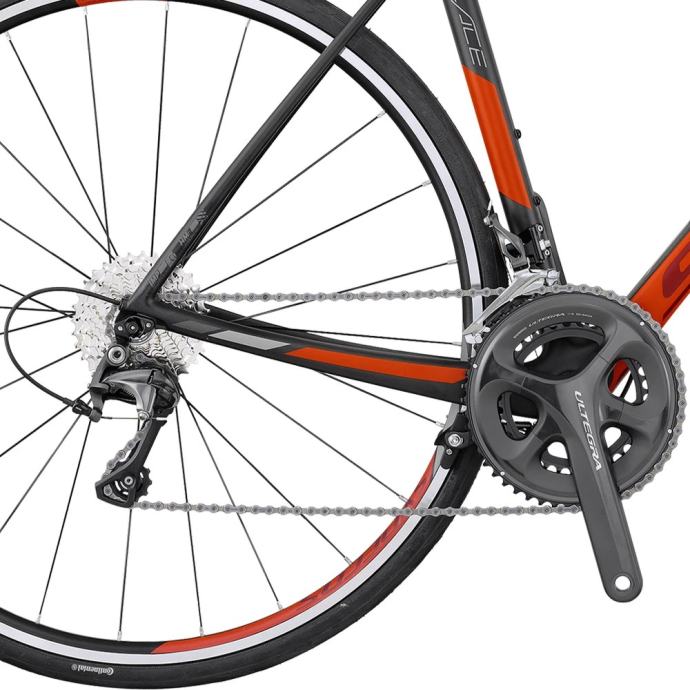 Scott Solace 10 karbonsko cestno kolo (XXL, Ultegra, Mavic, Addict)