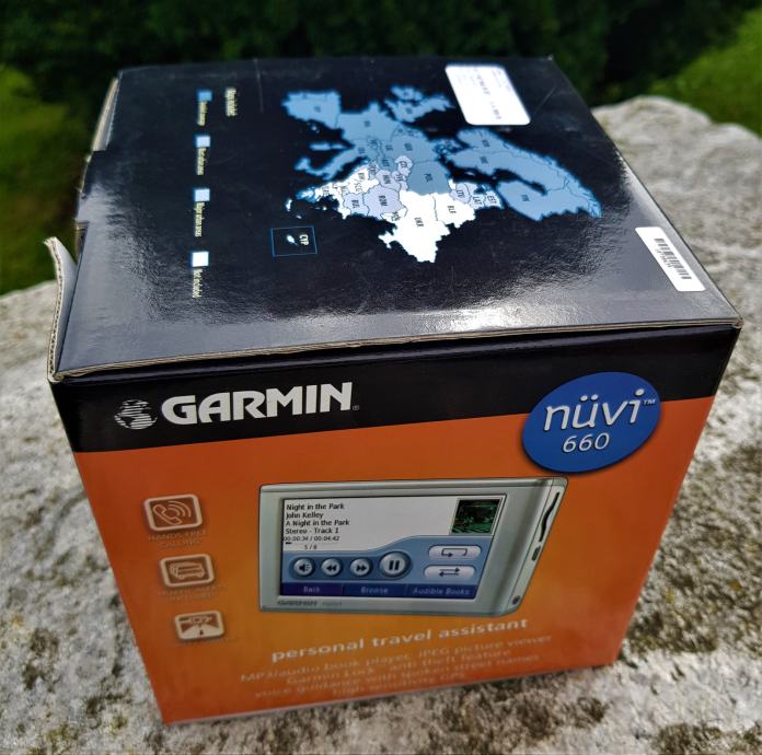 GARMIN NÜVI 660 cestna GPS navigacija Evropa SLO HR BiH komplet ugodno