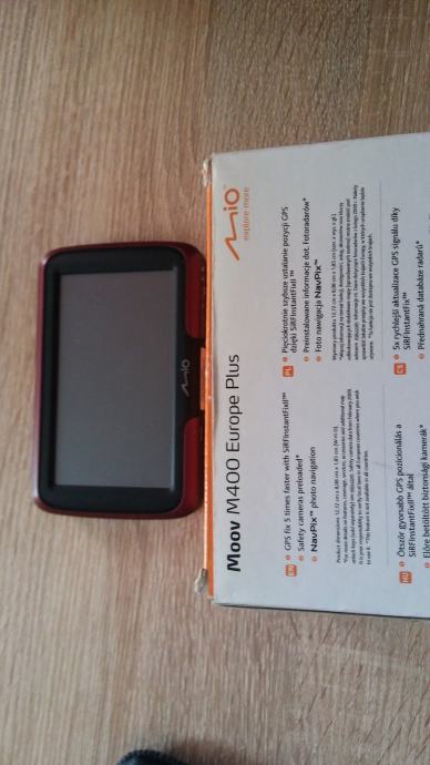 Mio Moov M400 Europe plus navigacija