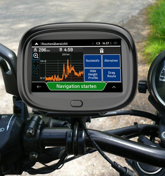 Motoristična GPS navigacija za motoriste motor motociklistična naprava