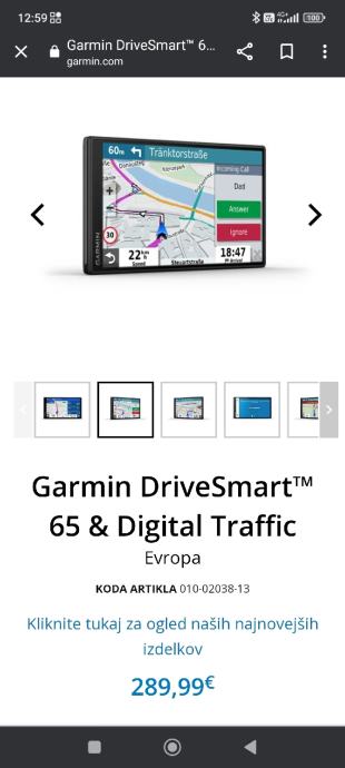 Navigacija Garmin DriveSmart