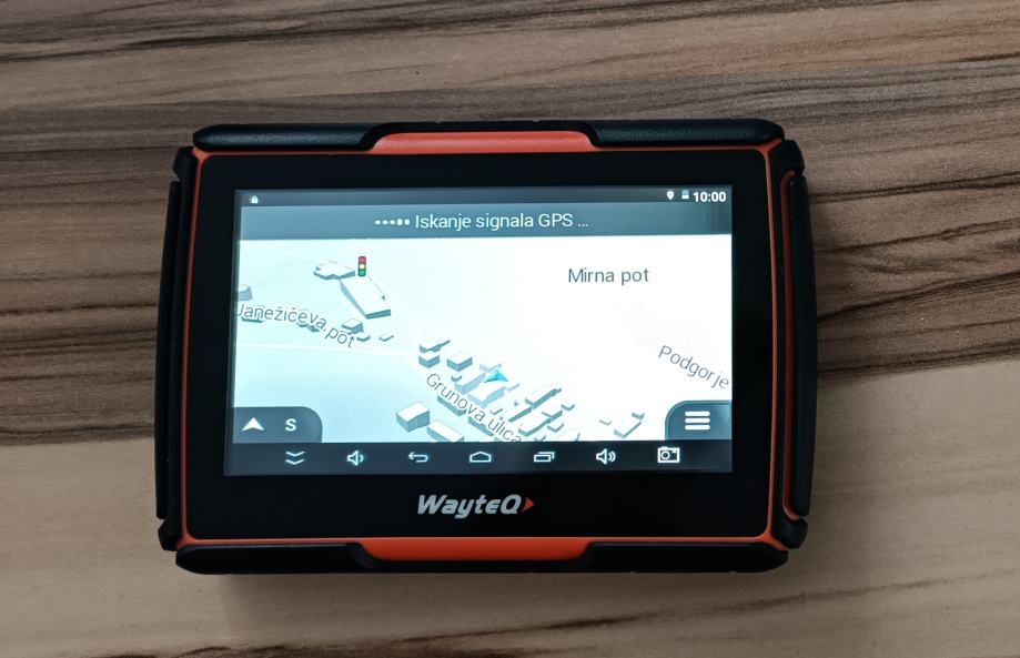 Navigacija za motor WayteQ xRider
