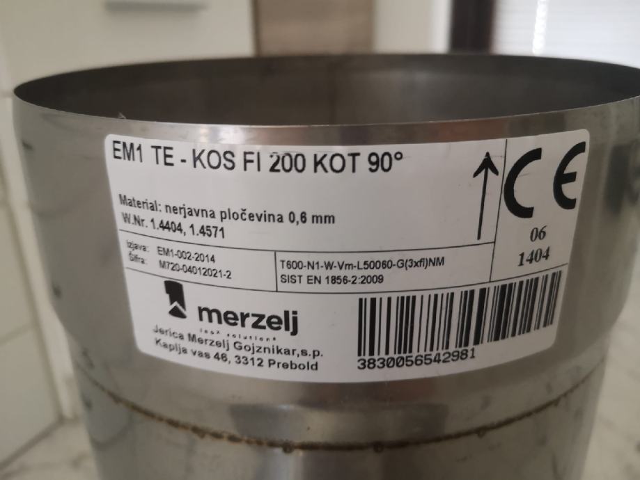 Dimne cevi inox