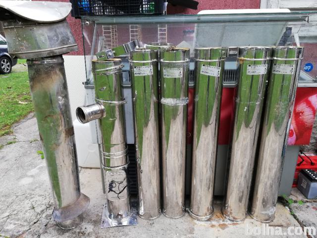 inox dimna tuljava z izolacijo