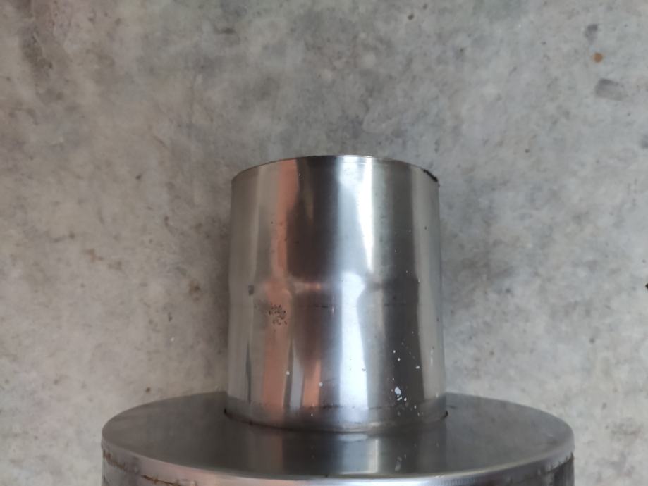 INOX ROSFRAJ DIMNIŠKA CEV CEVI DIMNIK CENTRALNA KURJAVA 100 180 200