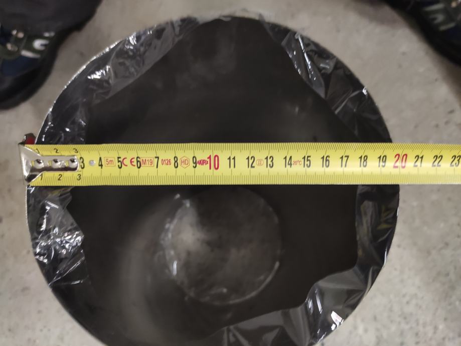 INOX ROSFRAJ DIMNIŠKA CEV CEVI DIMNIK CENTRALNA KURJAVA 100 180 200