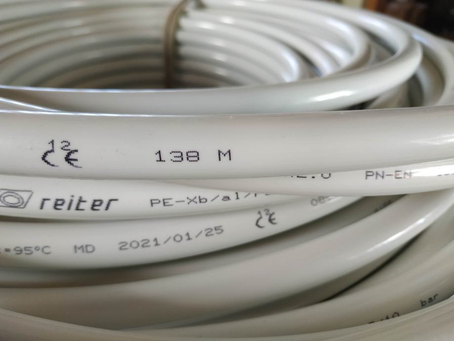 TROPLASTNA ALUPLAST CEV ZA TALNO GRETJE PEX/ALU/PEX 16x2.0