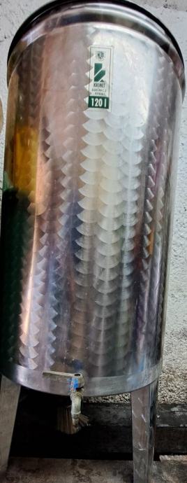 120l cisterna Kremet (2 kom), inox sod