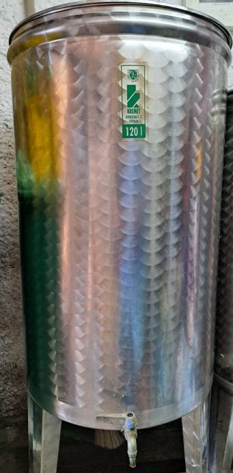 120l cisterna Kremet (2 kom), inox sod