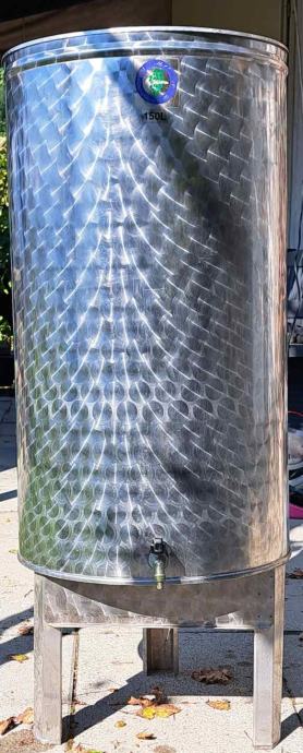 150l cisterna Zottel, inox sod