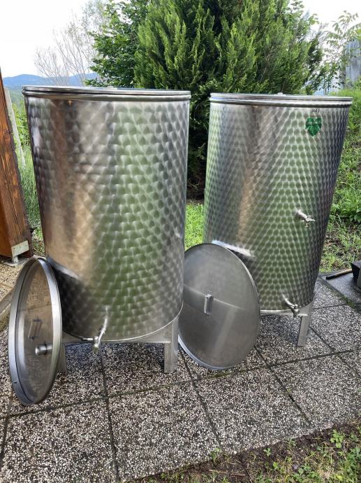 sod 300l, INOX (nerjaveč), 1 pipa
