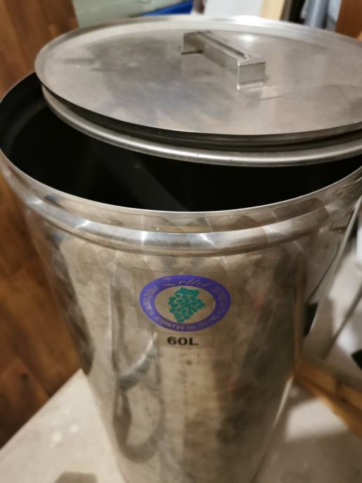 60L inox sod s podstavkom