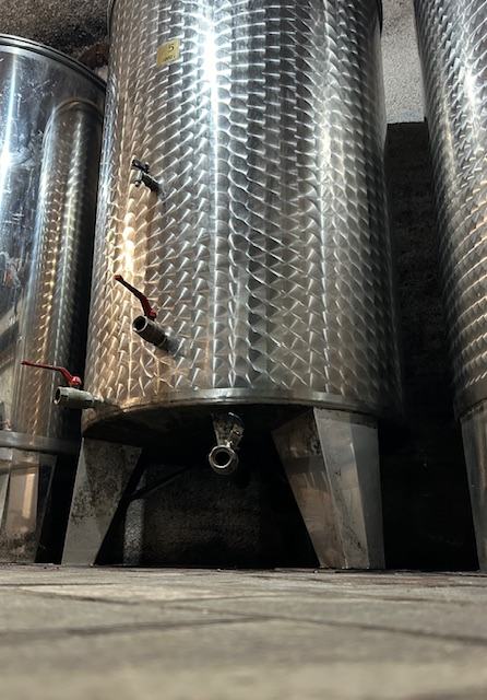 Cisterna inox za vino 1000L