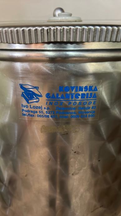 Cisterna inox 100L