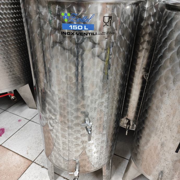 Inox cisterna 150 litrov zottel