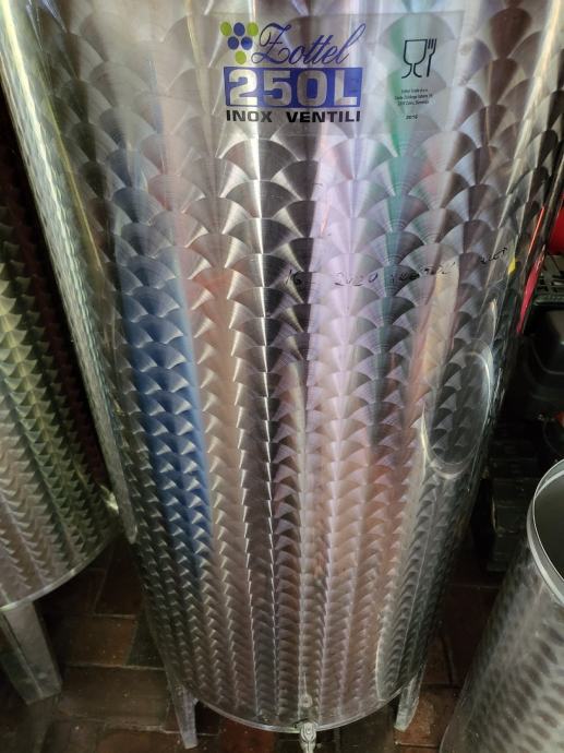 inox cisterna 250l in 300l