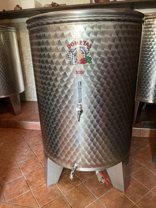 Inox cisterna Dometal 500l