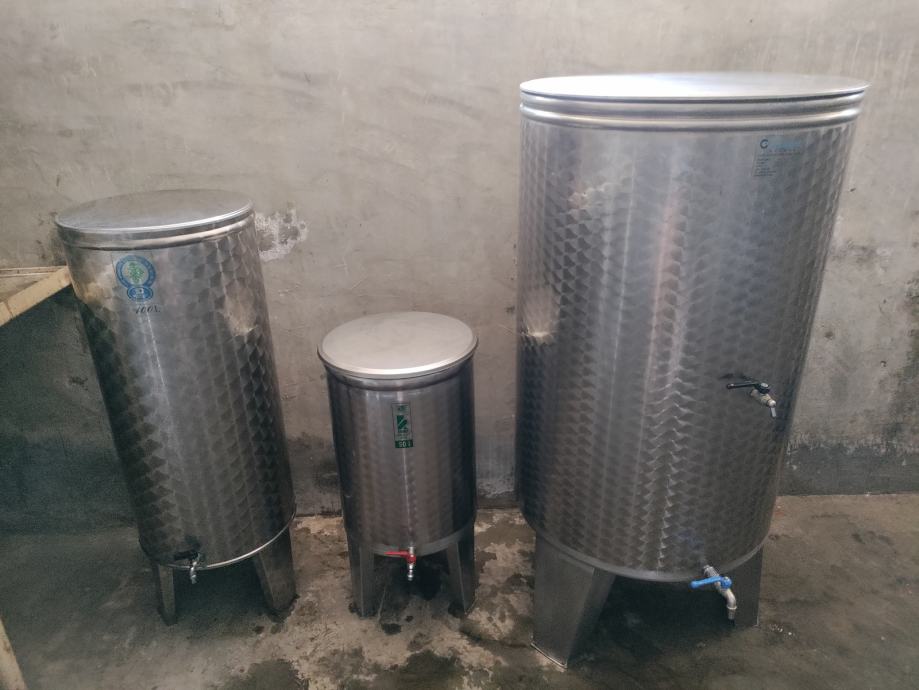 INOX CISTERNA ZA VINO, 100L