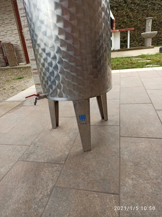INOX SOD 180 LITROV