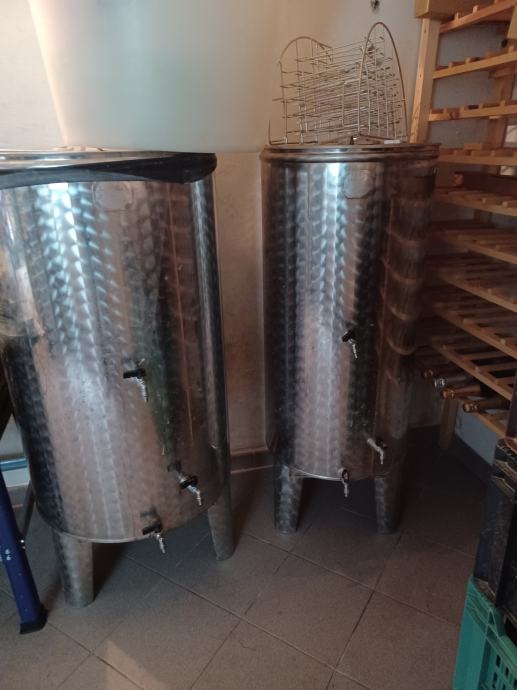 Inox sod 200L, 3 pipe