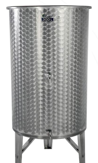 INOX SOD 300l ( nov) z dvema izpustoma
