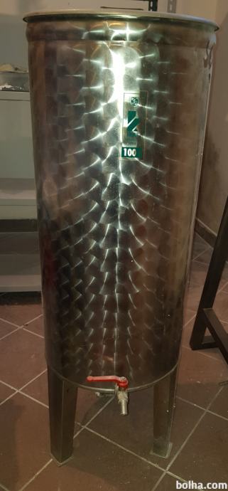 Inox sod za vino 100 l.