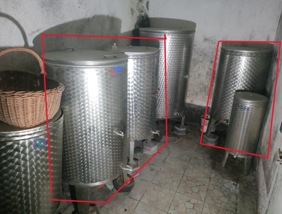 INOX SOD ZA VINO 300L