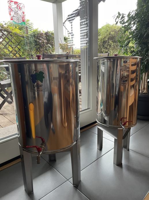 Inox sod za vino 55l in 35l