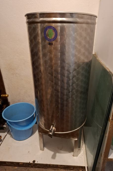 Inox sod za vino 80 l
