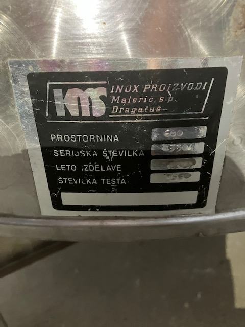 Prodam sod INOX - 600l za vino
